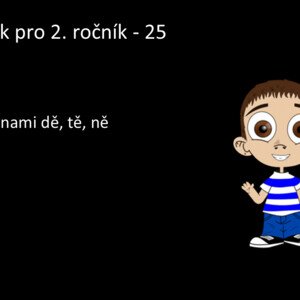 Český jazyk pro 2. ročník - 25 - Český jazyk | UčiteléUčitelům.cz